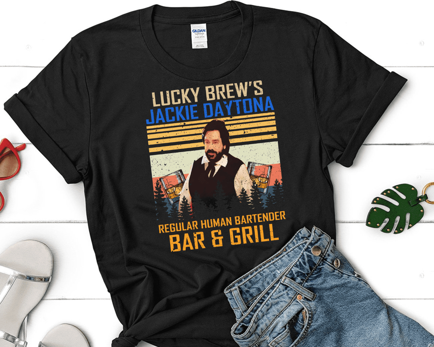 Vampire Do in Shadow Lucky Brew's Jackie Daytona Vintage T-Shirt, What ...