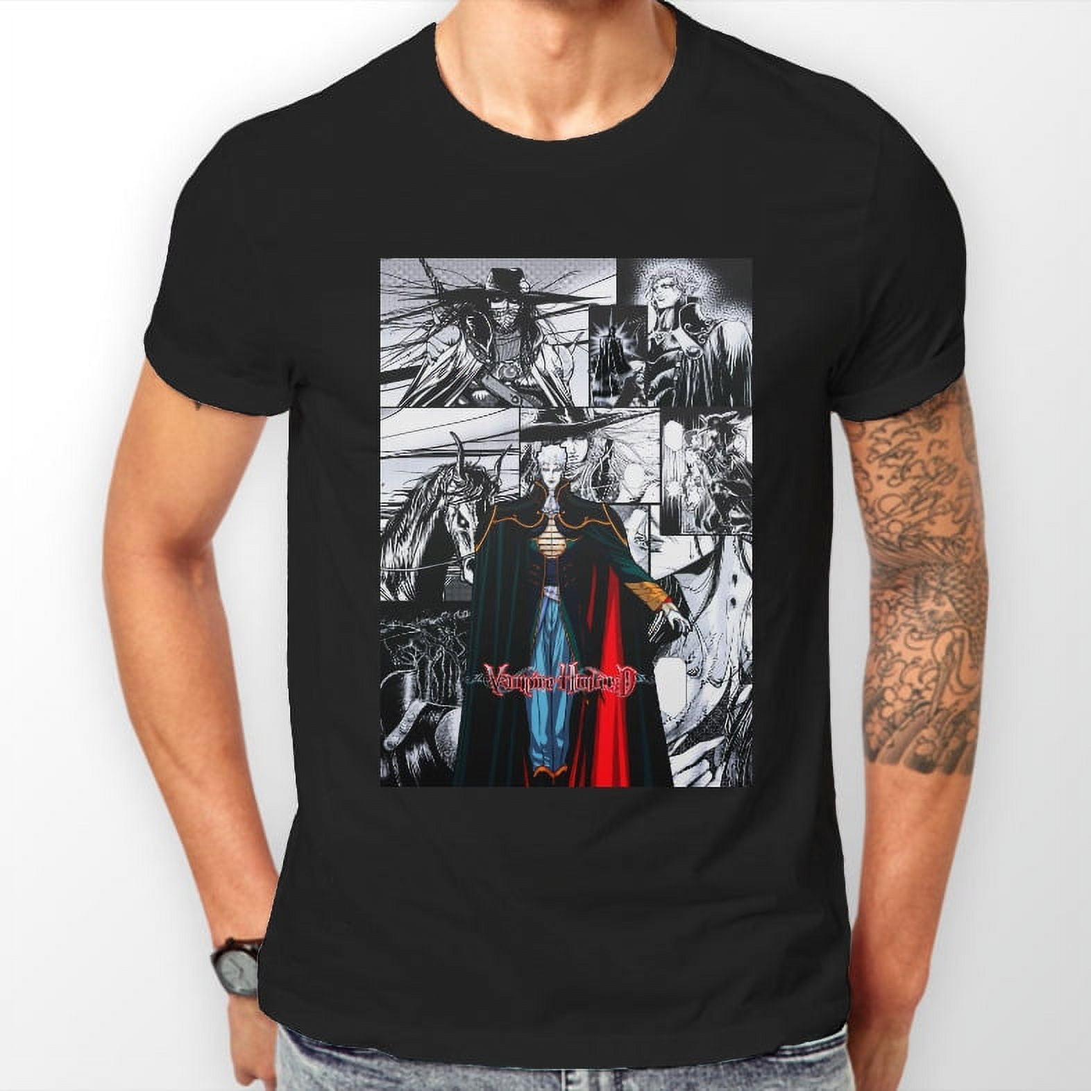 Vampire Hunter D Bloodlust Sid Manga Strip Anime Tshirt T-Shirt Tee ALL ...