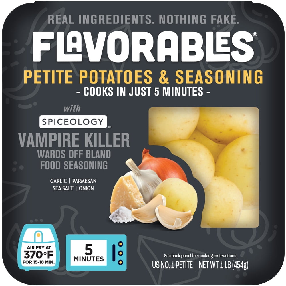 Flavorables Vampire Killer Seasoned Fresh Petite Potatoes in Microwave ...