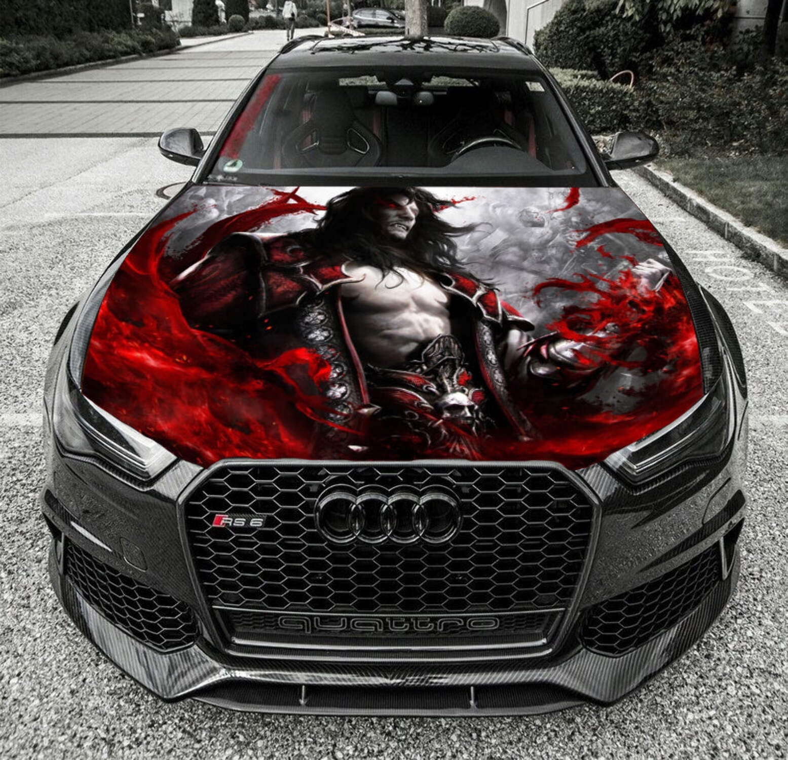 Vampire Lord Vinyl Automotive Decal, 52" x 66", for Car or Truck ...