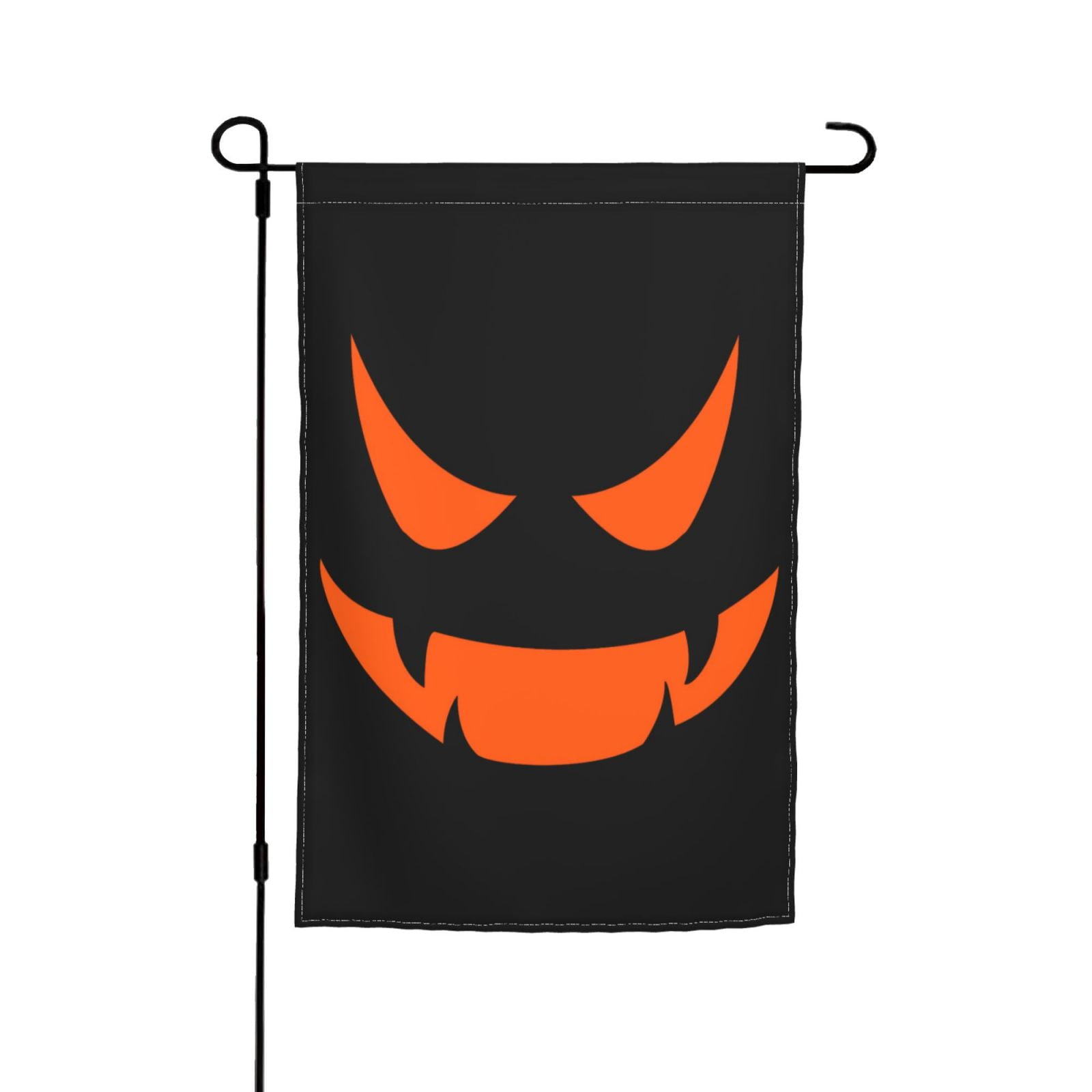 Vampire Pumpkin Funny Halloween Garden Flags Double Sided 12" x 18 ...