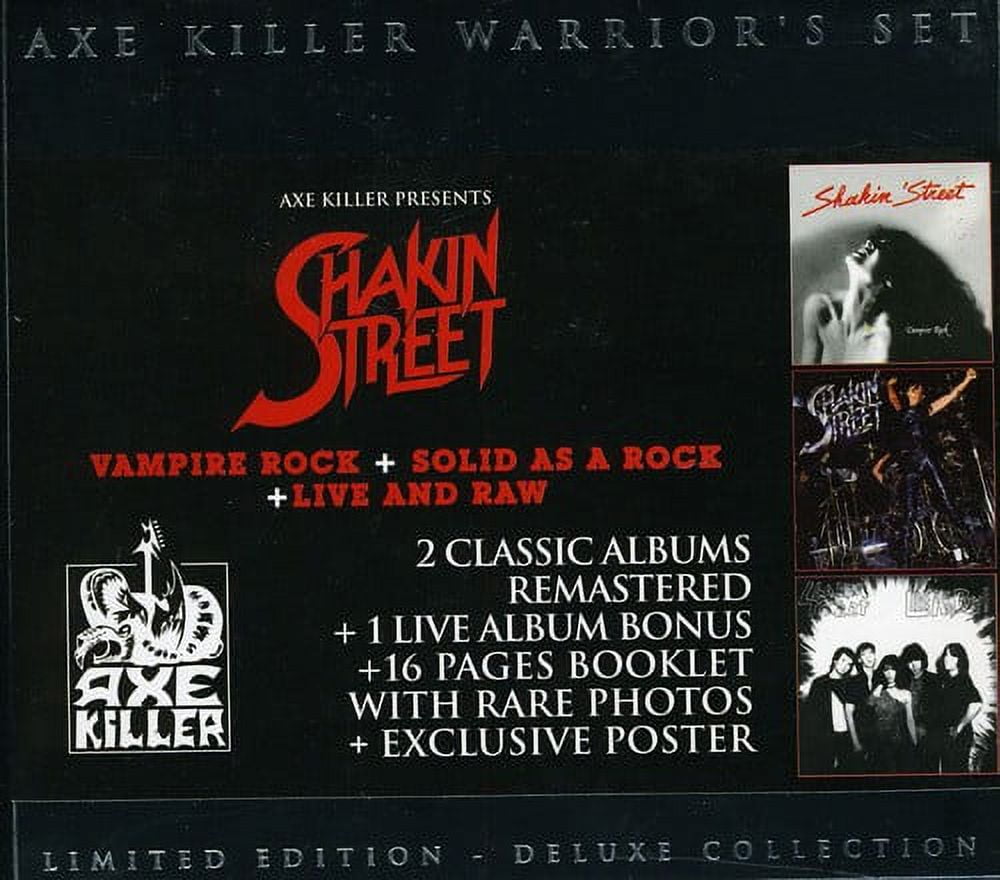 Vampire Rock / Solid As / Live Raw (CD) - Walmart.com