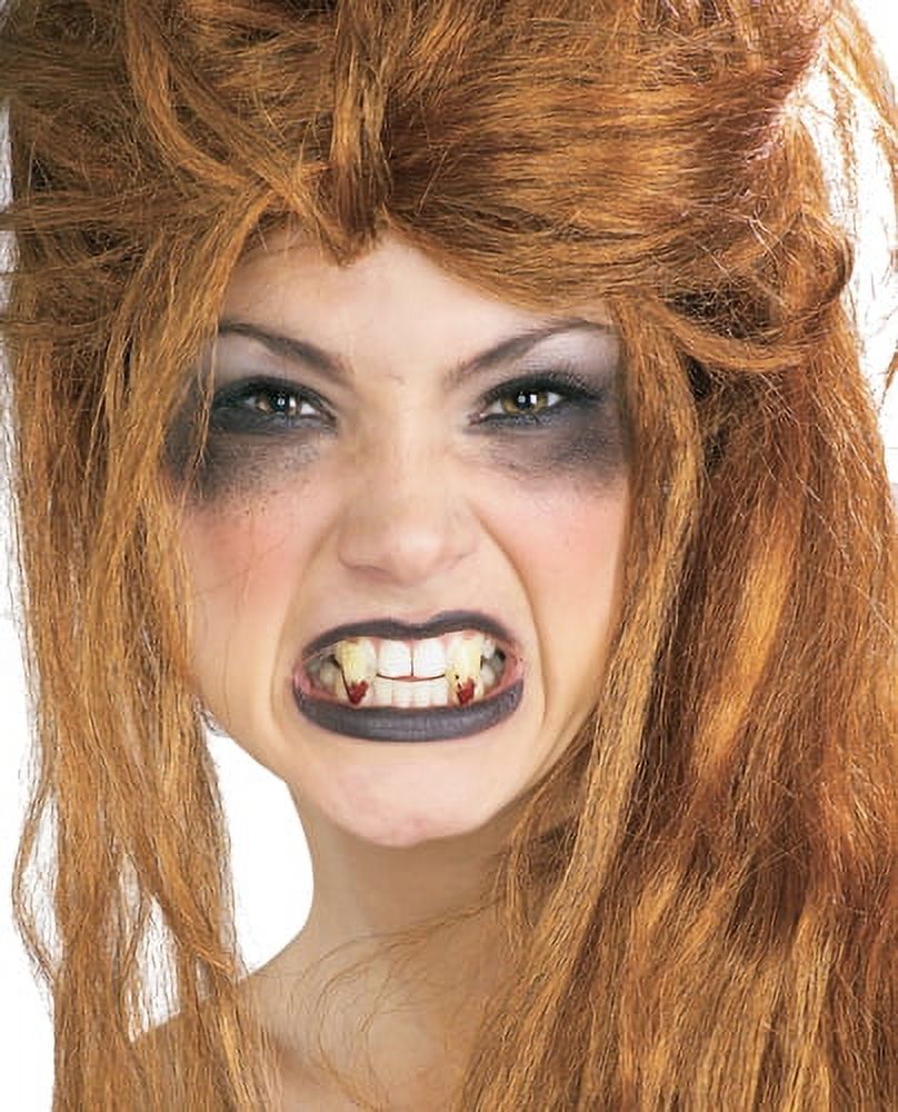 New Theatrical Quality Costume Bloody Vampire Fangs Kit - Walmart.com