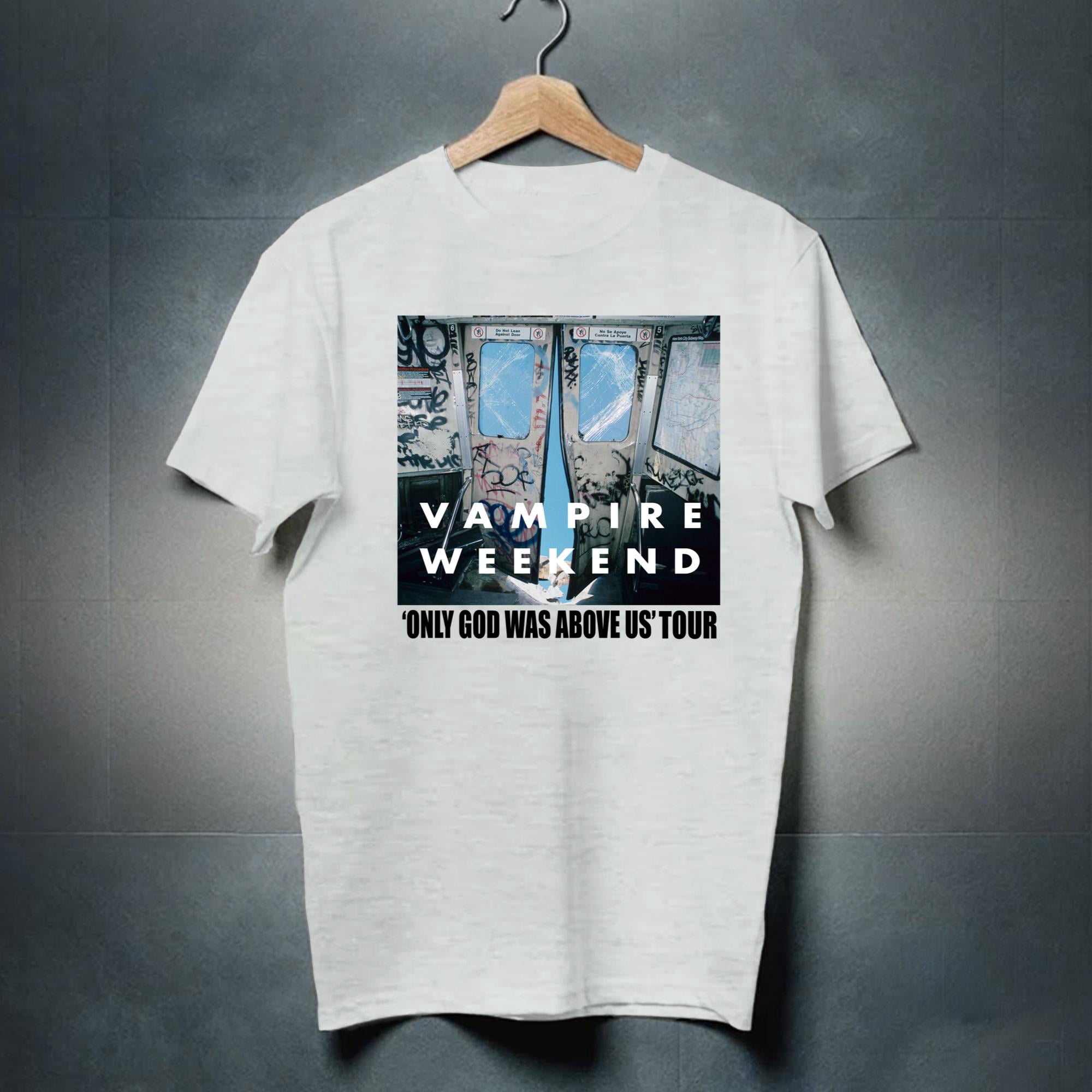 Vampire Weekend 2024 Concert Only God Was Above 2024 Tour Shirt BO236 ...