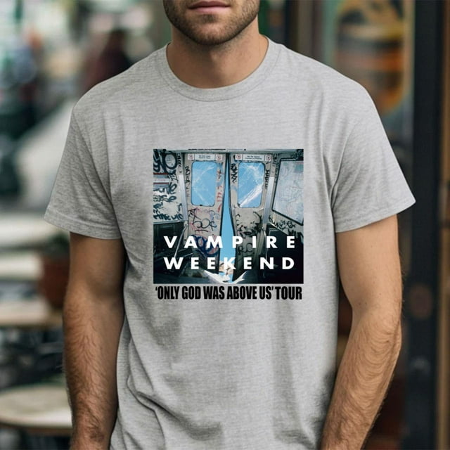 Vampire Weekend 2024 Concert Only God Was Above 2024 Tour Shirt BO236 ...