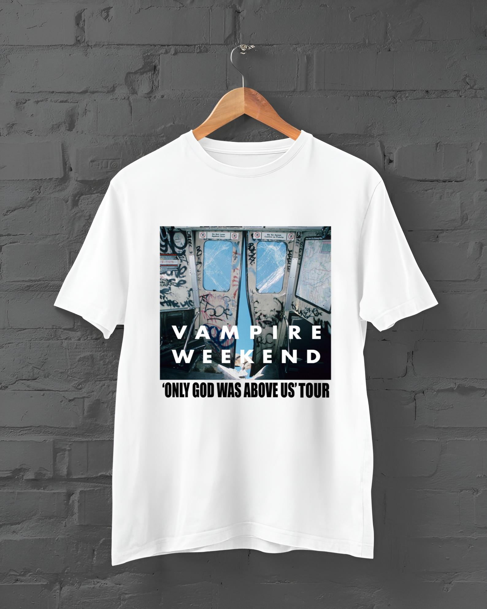 Vampire Weekend 2024 Concert Only God Was Above 2024 Tour Shirt BO236 ...