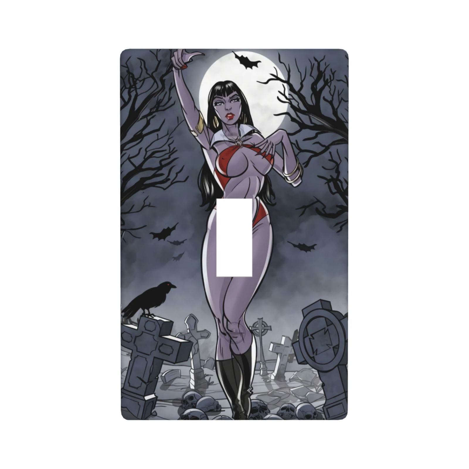 Vampirella Anime Light Switch Cover Plates, Single Lever Wall Plate, 1 ...