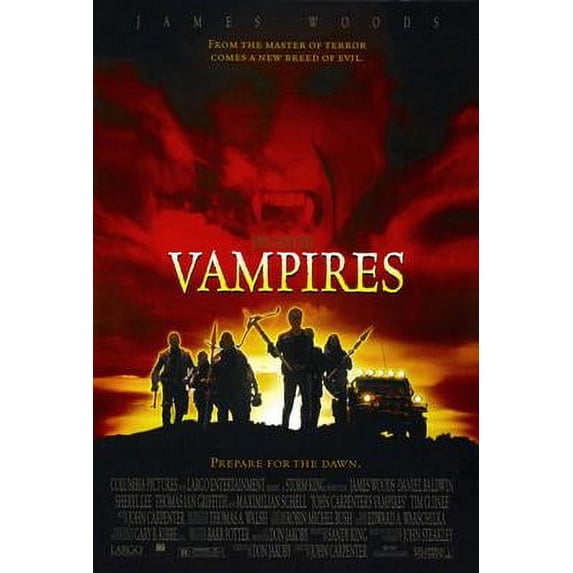 Vampires Movie Poster Art Poster 24x36 Unframed, Age: Adults, Rectangle ...