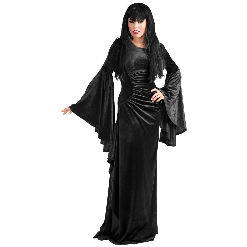 Vampiress Adult Costume Black - Medium - Walmart.com