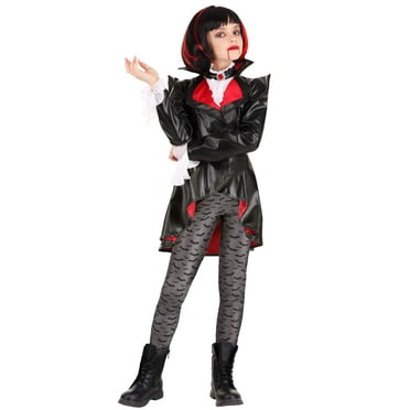 Girls Vampire Cheerleaders Costume Halloween Outfit for 7-8 Year ...