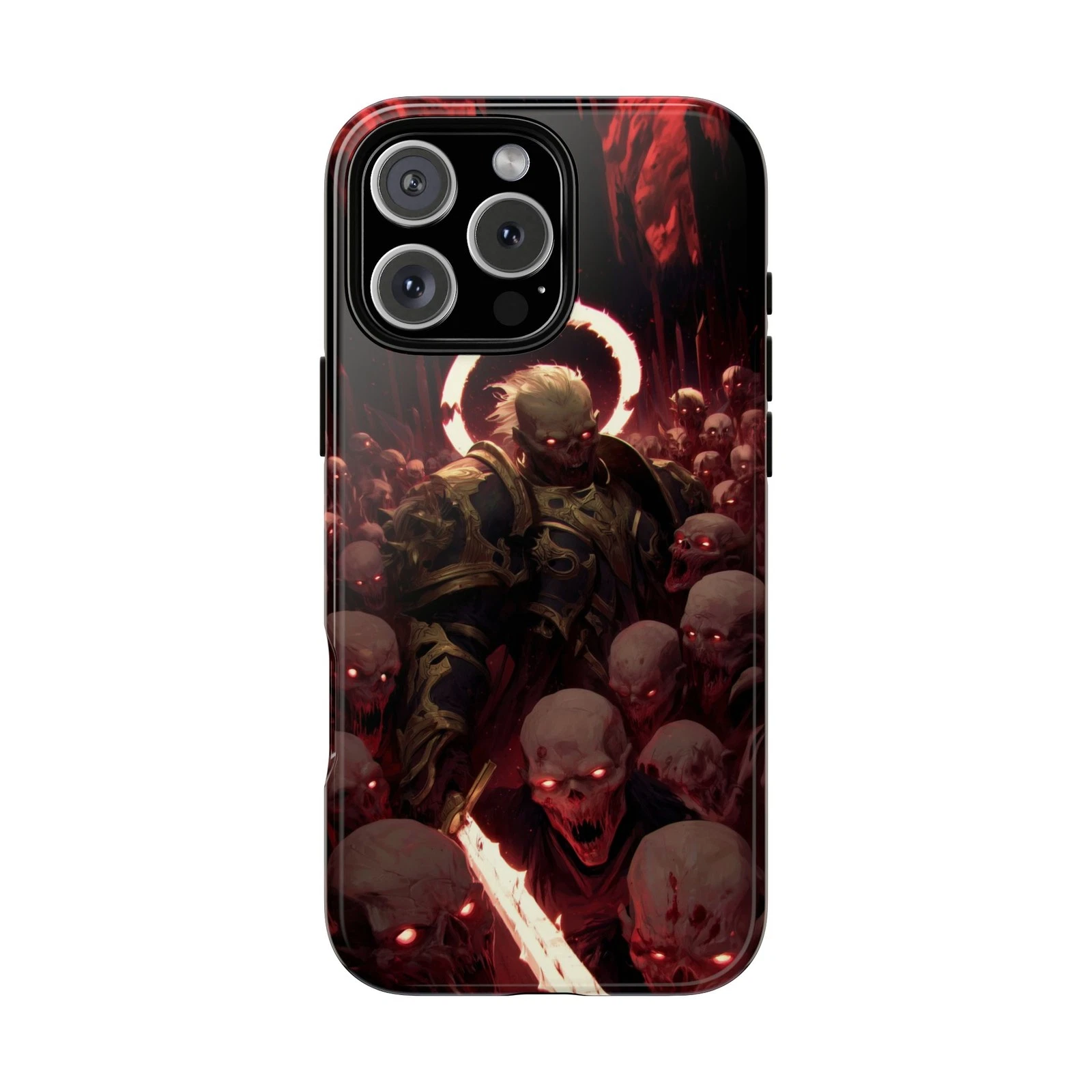 Vampiric Horde Demon General Dark Fantasy Artwork Phone Case with ...