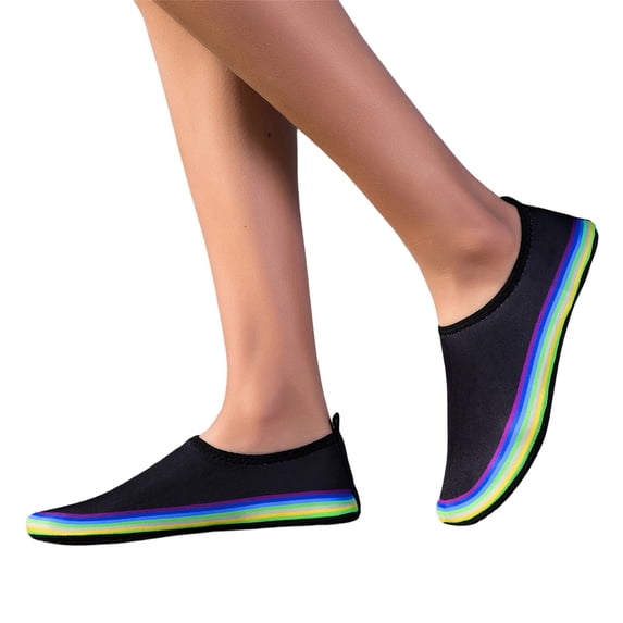 Vamuko 2026 Womens Barefoot Water Shoes Travel House Slippers for ...