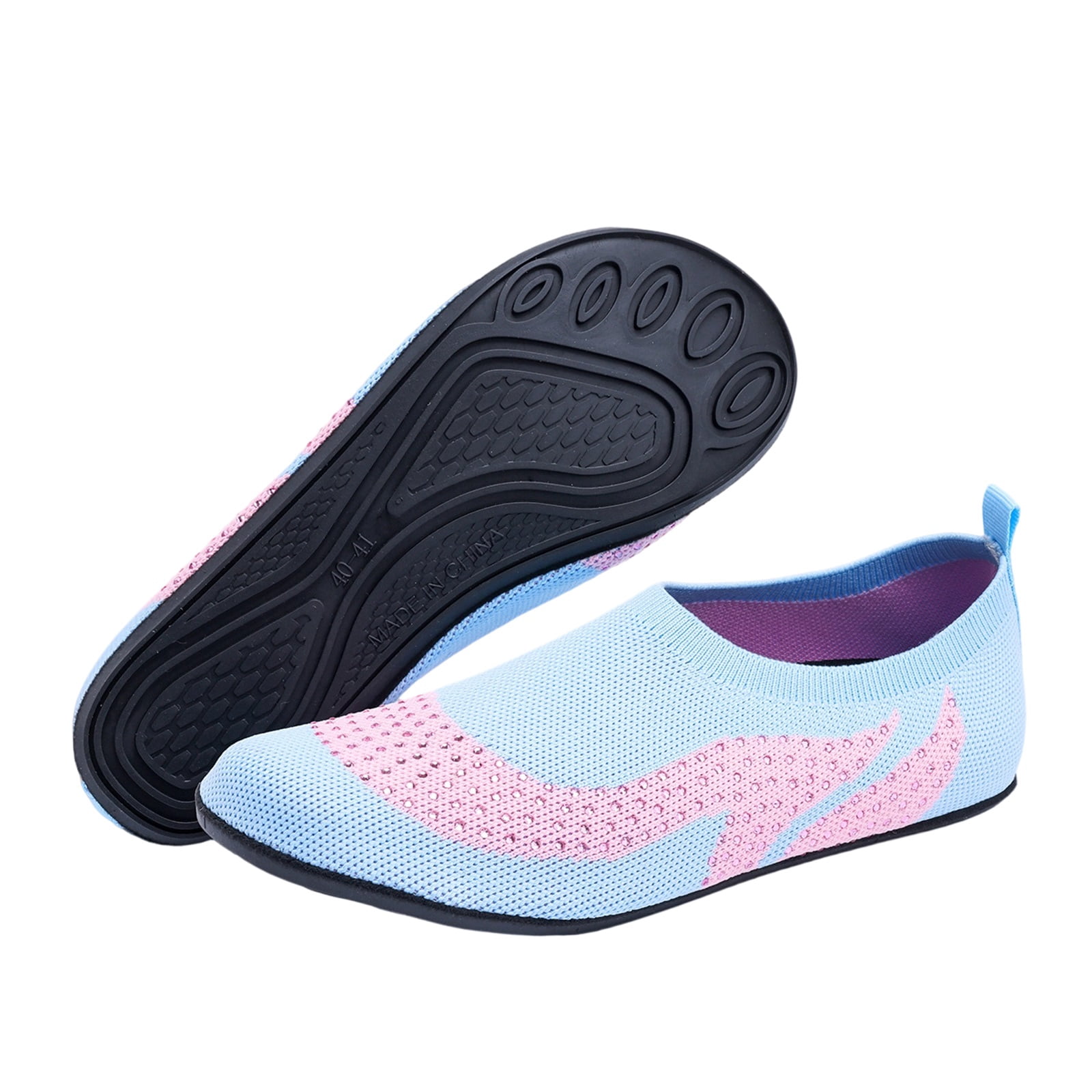 Vamuko 2026 Womens Barefoot Water Shoes Travel House Slippers for ...