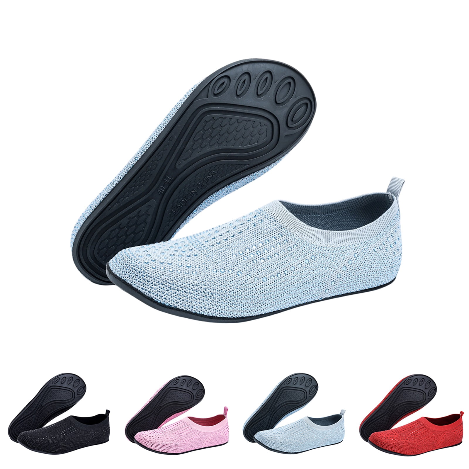 Vamuko Water Shoes Barefoot Aqua Socks Quick-Dry Swimming Shoes Non ...