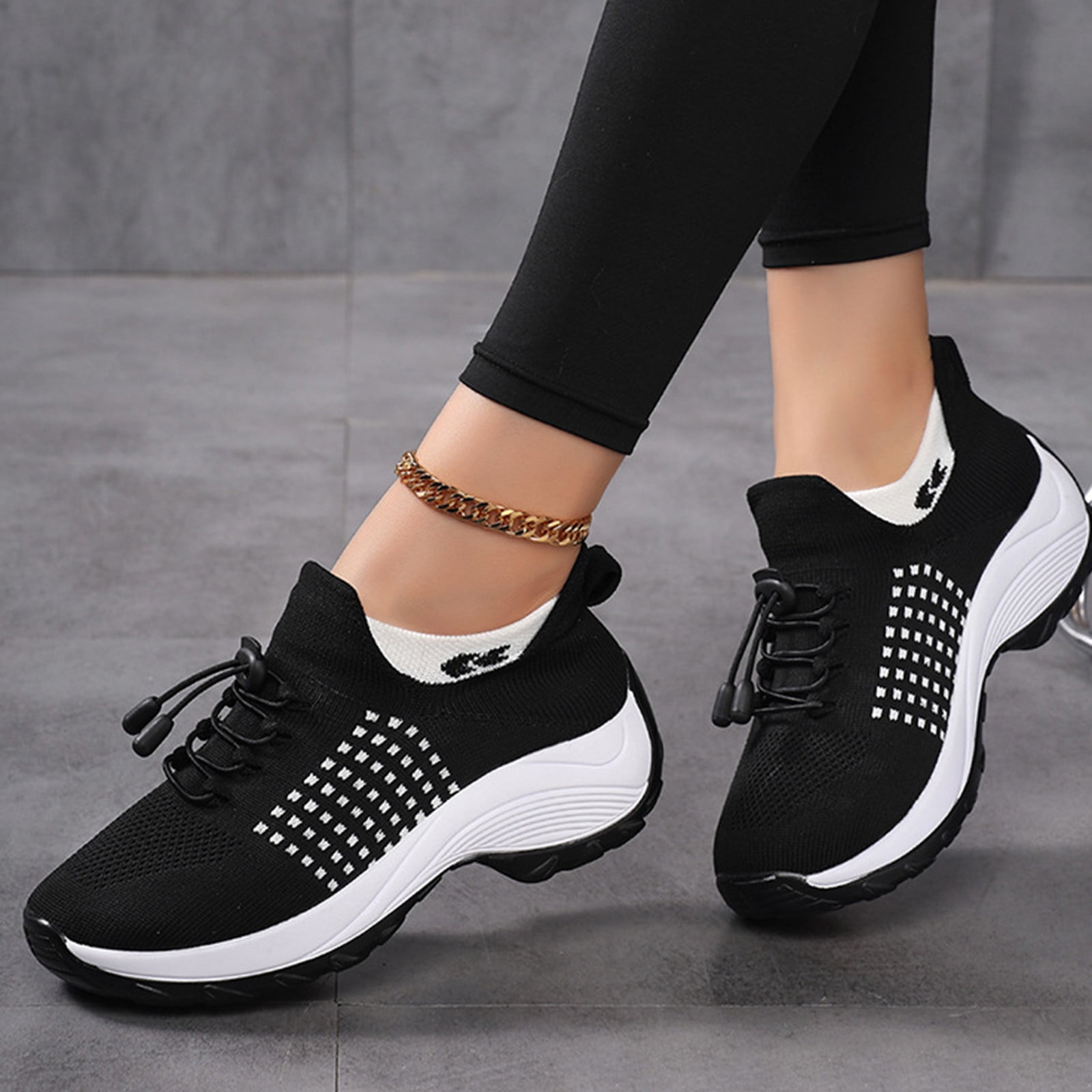 Vamuko Wide Toe Box Shoes Womens 2025 Orthopedic Air Cushion Platform ...