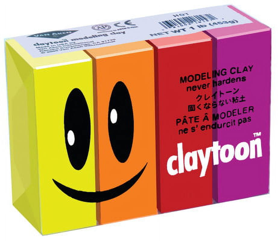 Van Aken Claytoon Clay Set, Warm Colors - Walmart.com