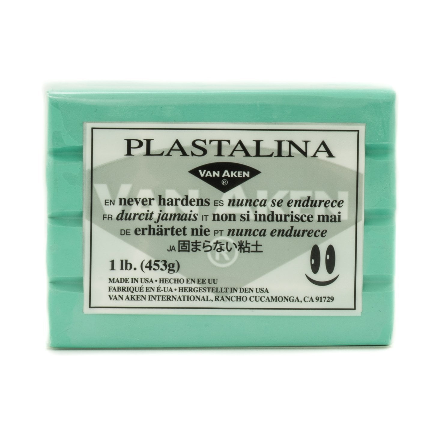 Van Aken Plastalina Modeling Clay - 1 lb, Pastel Green - Walmart.com