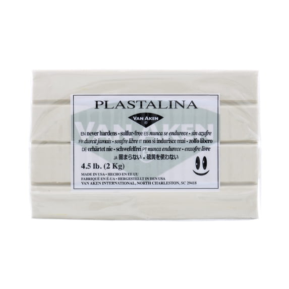 Van Aken Modeling Clay, 4.5 lbs., Ivory - Walmart.com