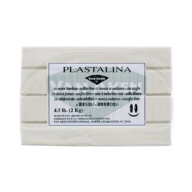 Van Aken Modeling Clay, 4.5 lbs., Ivory - Walmart.com