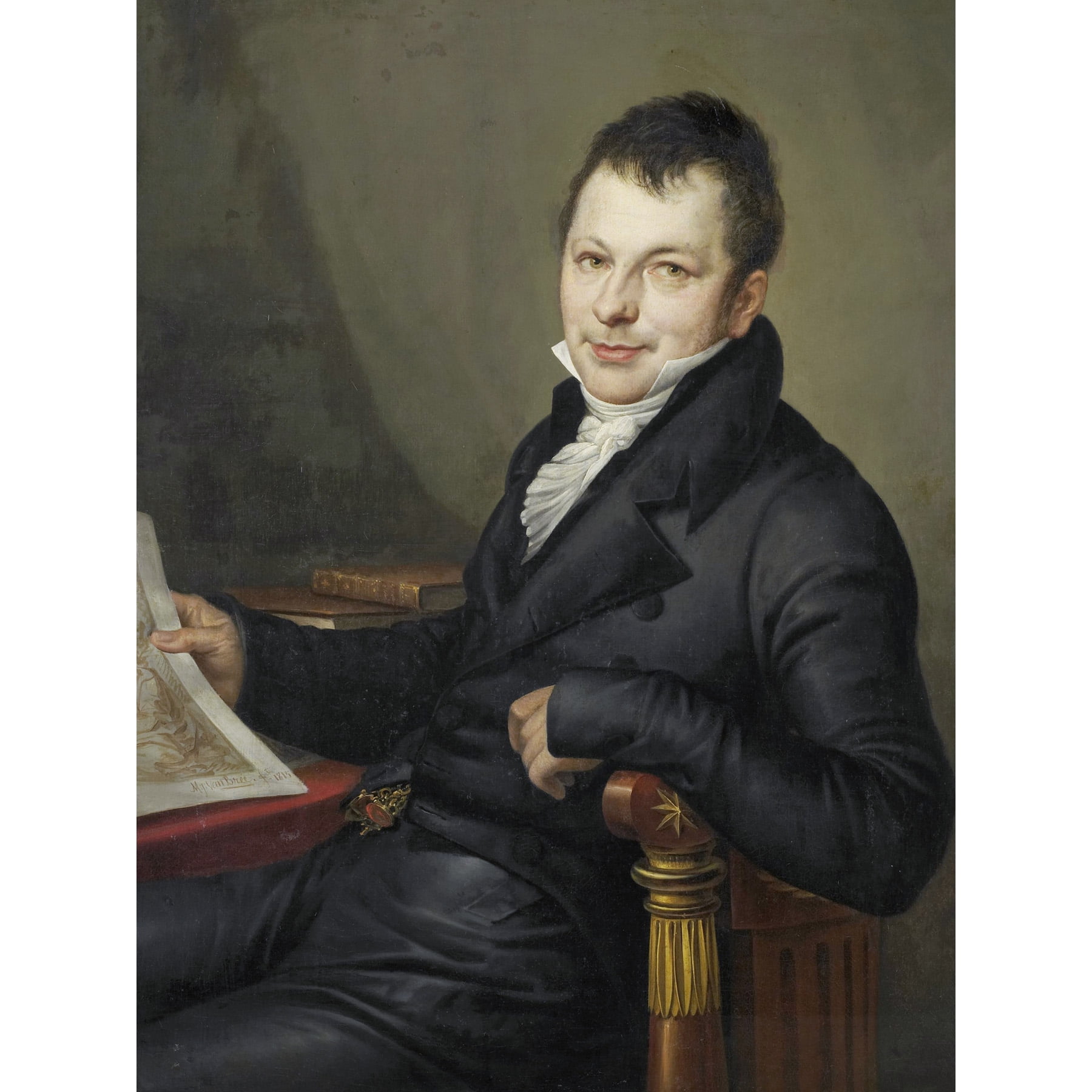 Van Bree Johannes Hermanus Molkenboer Extra Large XL Wall Art Poster ...