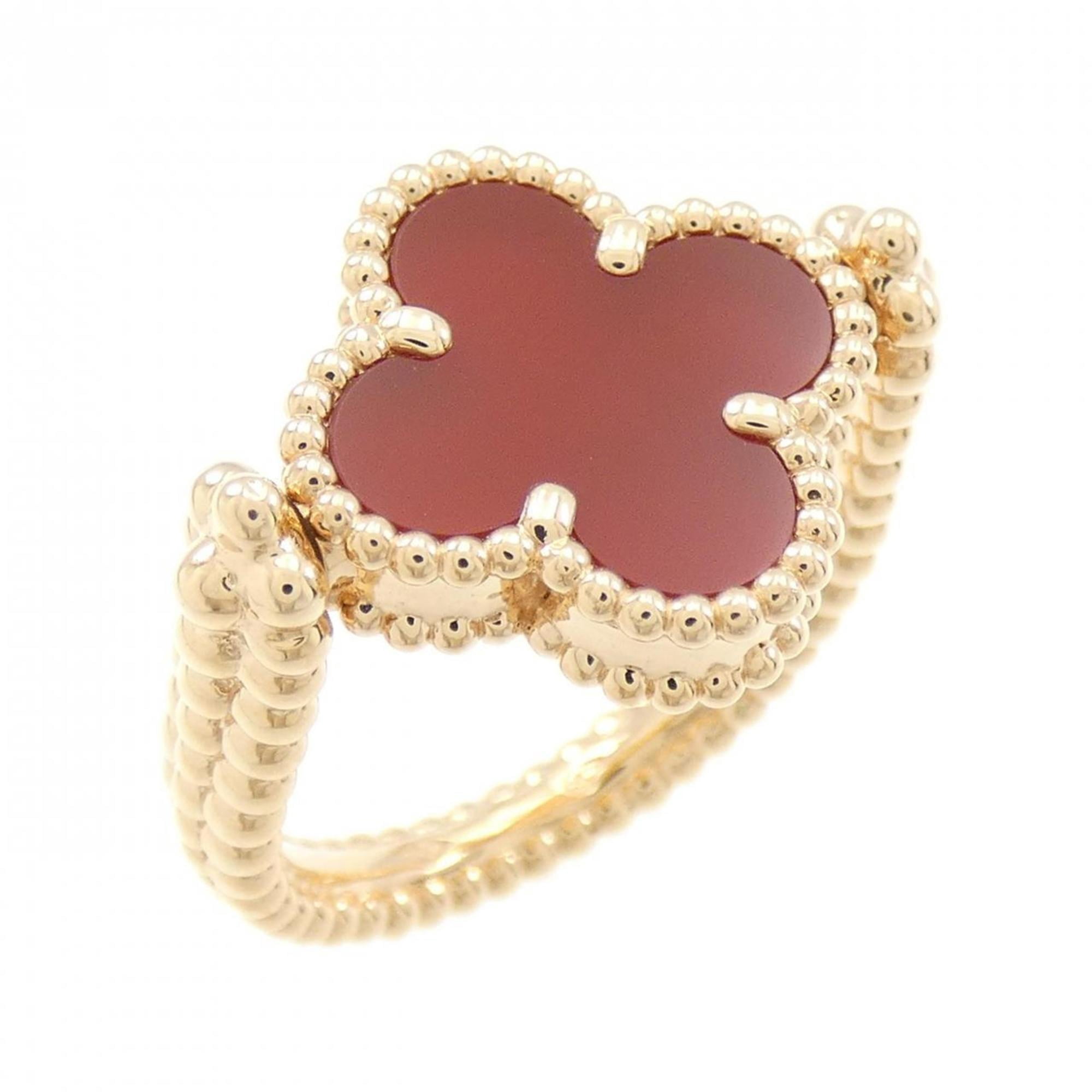 Pre-Owned Van Cleef & Arpels Vintage Alhambra Reversible Ring (Good ...