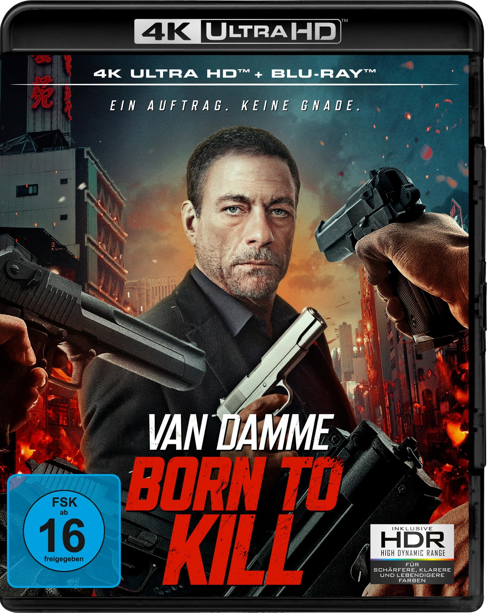 Van Damme: Born to Kill (4K Ultra HD) (+ Blu-ray) (4K Ultra HD ...