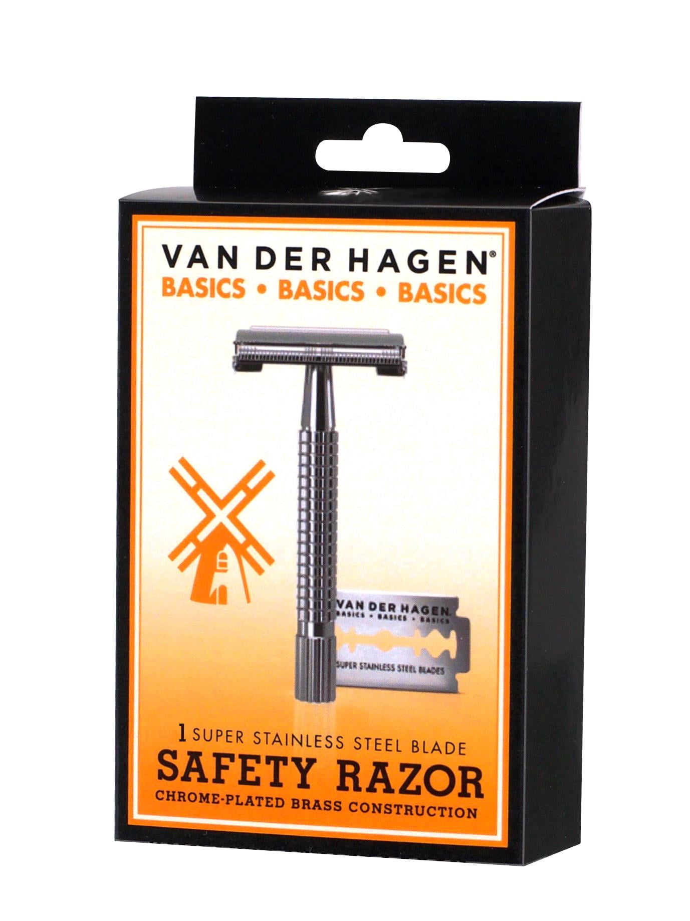 Van Der Hagen Chrome Safety Razor - Walmart.com