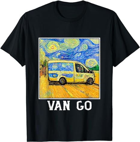 Van Go - Funny Art History T-Shirt - Walmart.com