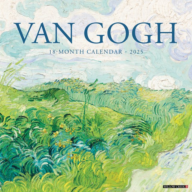 Van Gogh 2025 Wall Calendar - Walmart.com