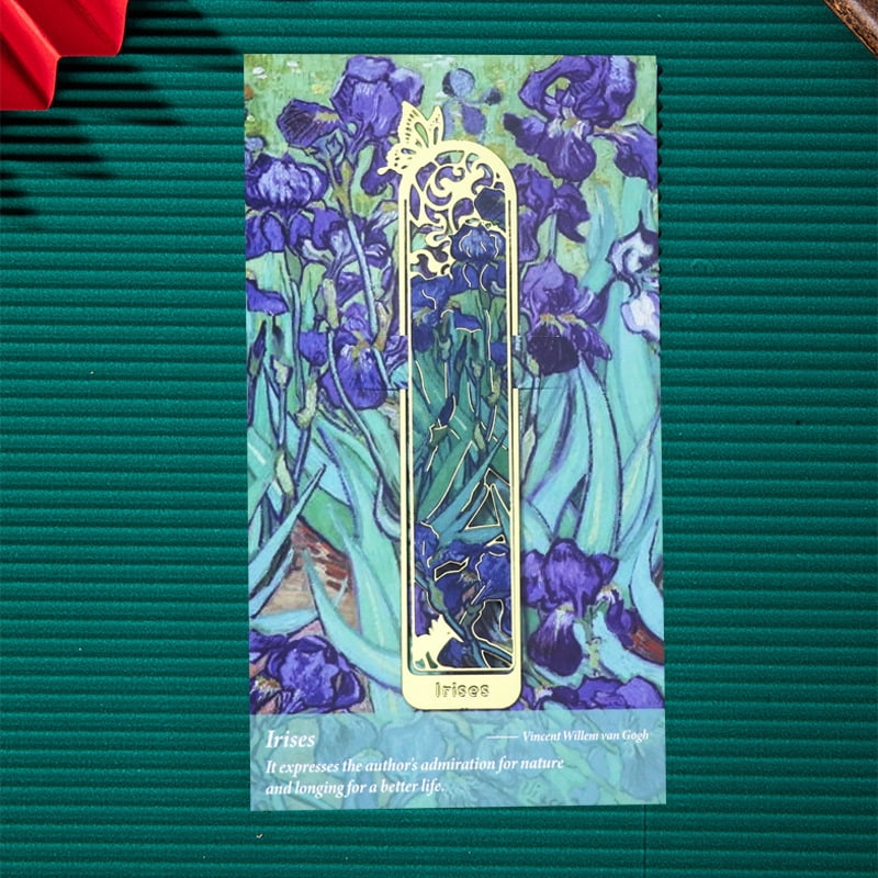 Van Gogh Bookmark Set, Metal Painting Art Bookmarks, Starry Night Gift ...