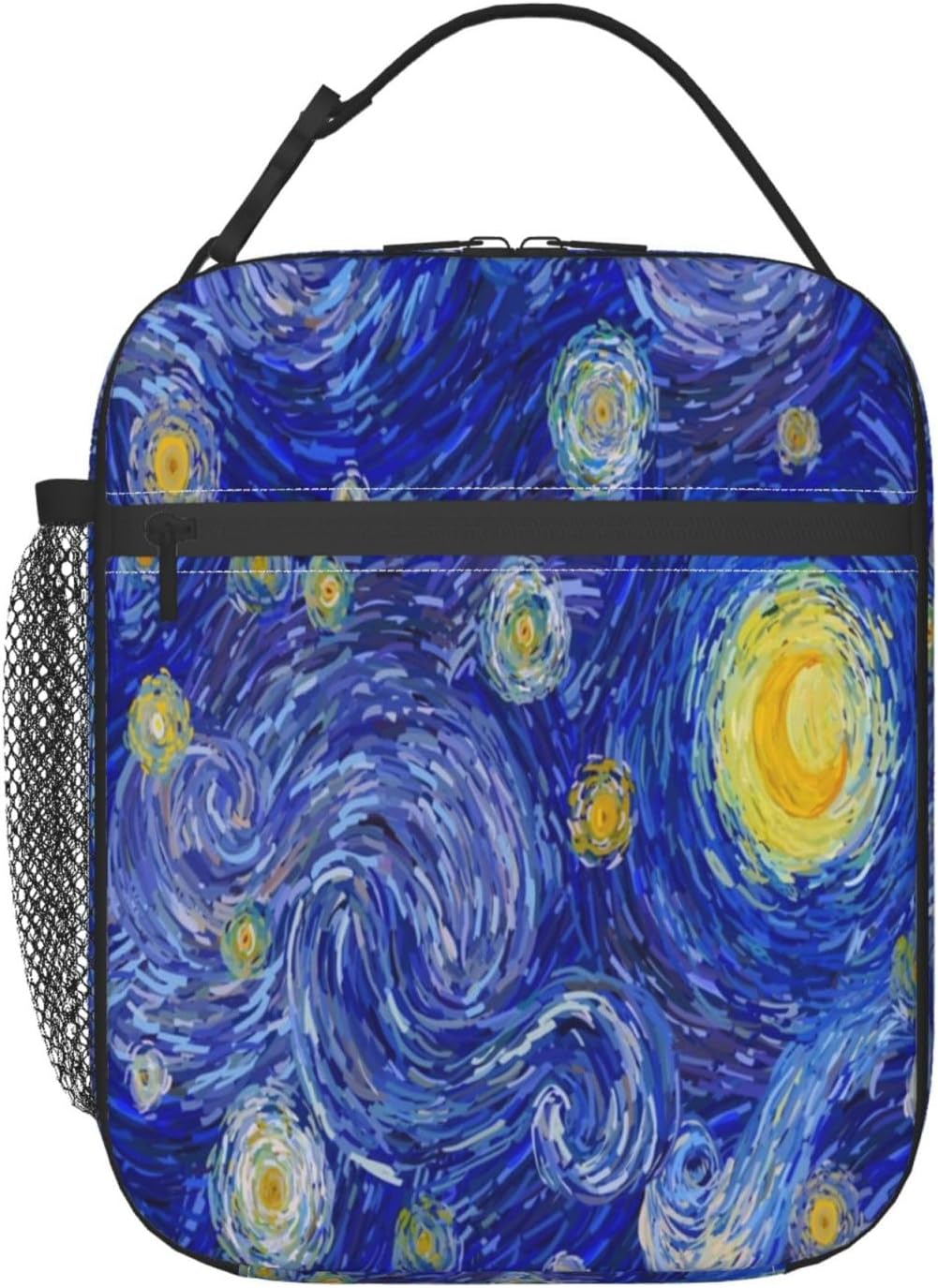 Van Gogh Moon on a Blue Sky Insulated Lunch Bag, Lunch Box for Office ...