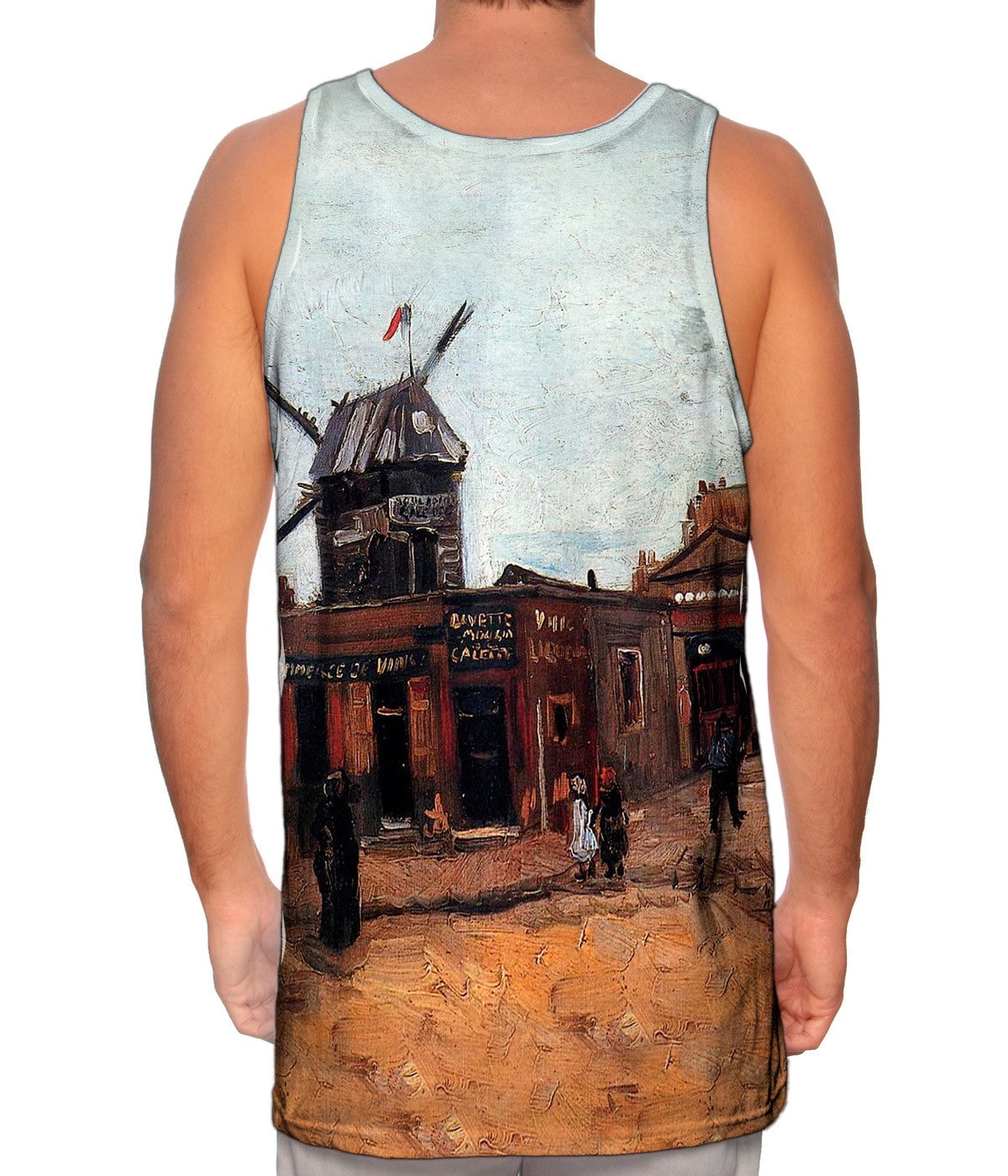 Van Gogh Moulin de Galette 1886 Tank Top - Walmart.com