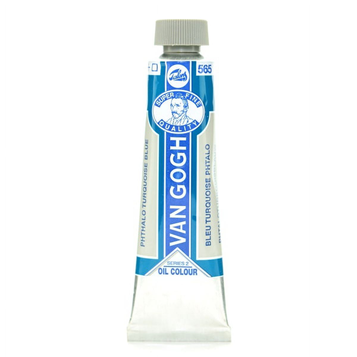 Van Gogh Oil Colors, 1.35 oz, Phthalo Turquoise Blue, Pack Of 2 ...