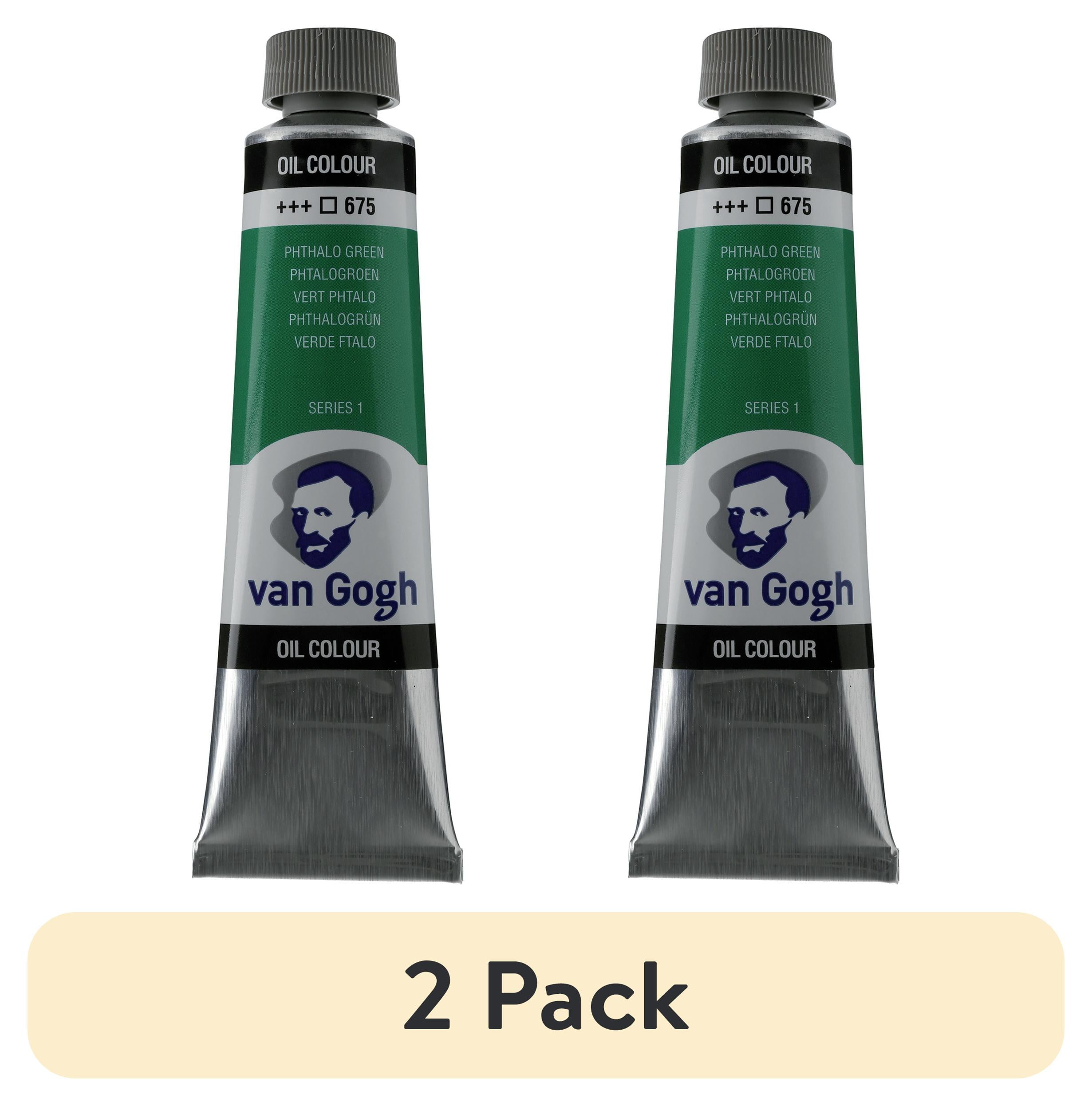 (2 pack) Van Gogh Oil Paint 40Ml-Phthalo Green - Walmart.com
