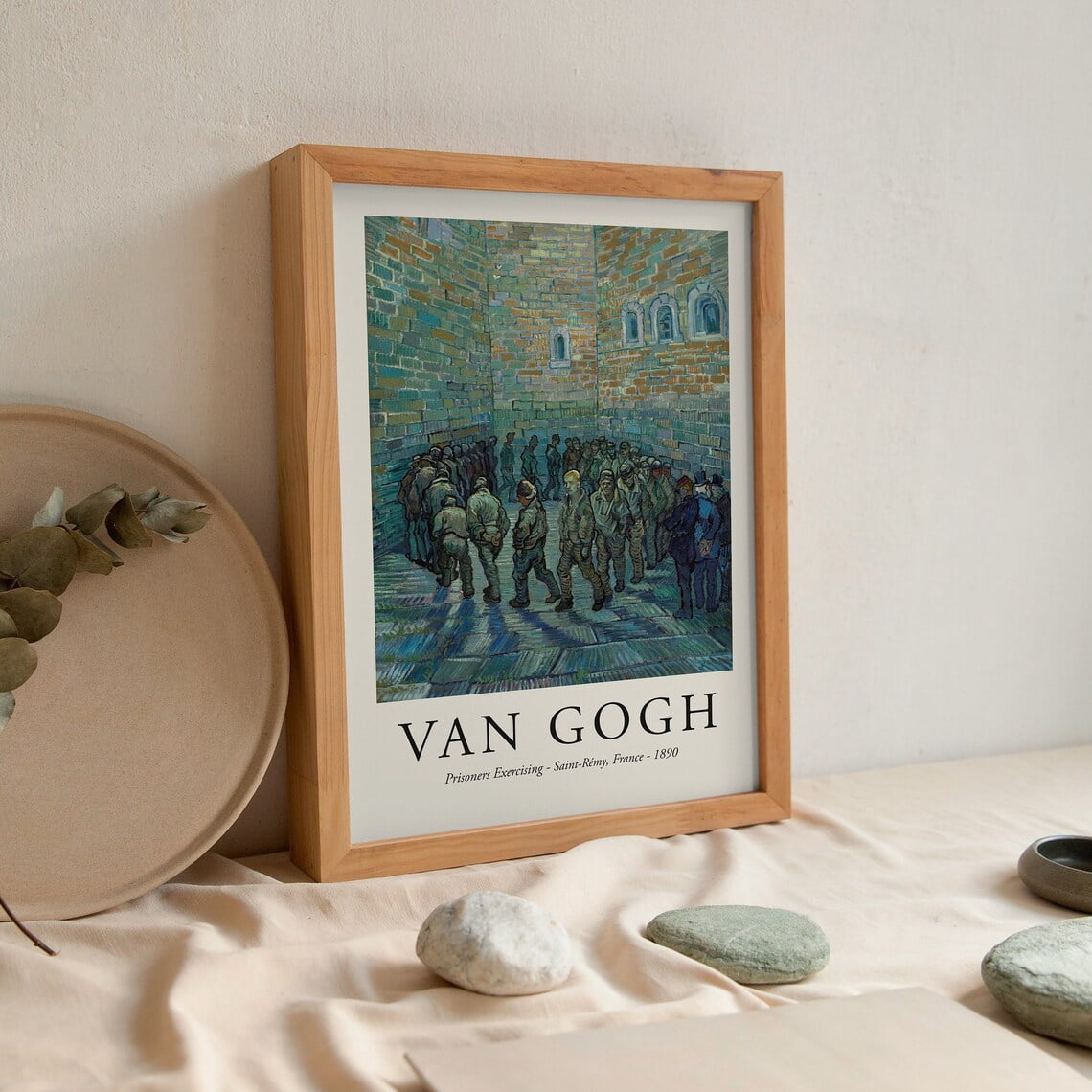 Van Gogh Poster, Prisoners Exercising, Vincent Van Gogh Poster, Famous ...