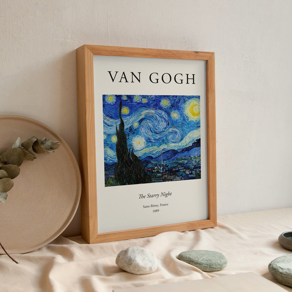 Van Gogh Print, The Starry Night Print, Van Gogh Poster, Hallway Prints ...