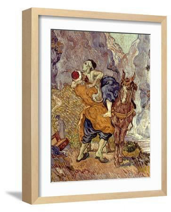 Van Gogh Samaritan, 1890, Figurative Religion Framed Art Print Wall Art ...