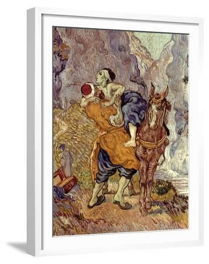 Van Gogh Samaritan, 1890, Figurative Religion Framed Art Print Wall Art ...