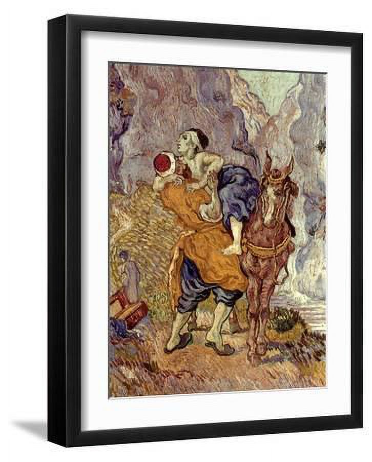 Van Gogh Samaritan, 1890, Figurative Religion Framed Art Print Wall Art ...