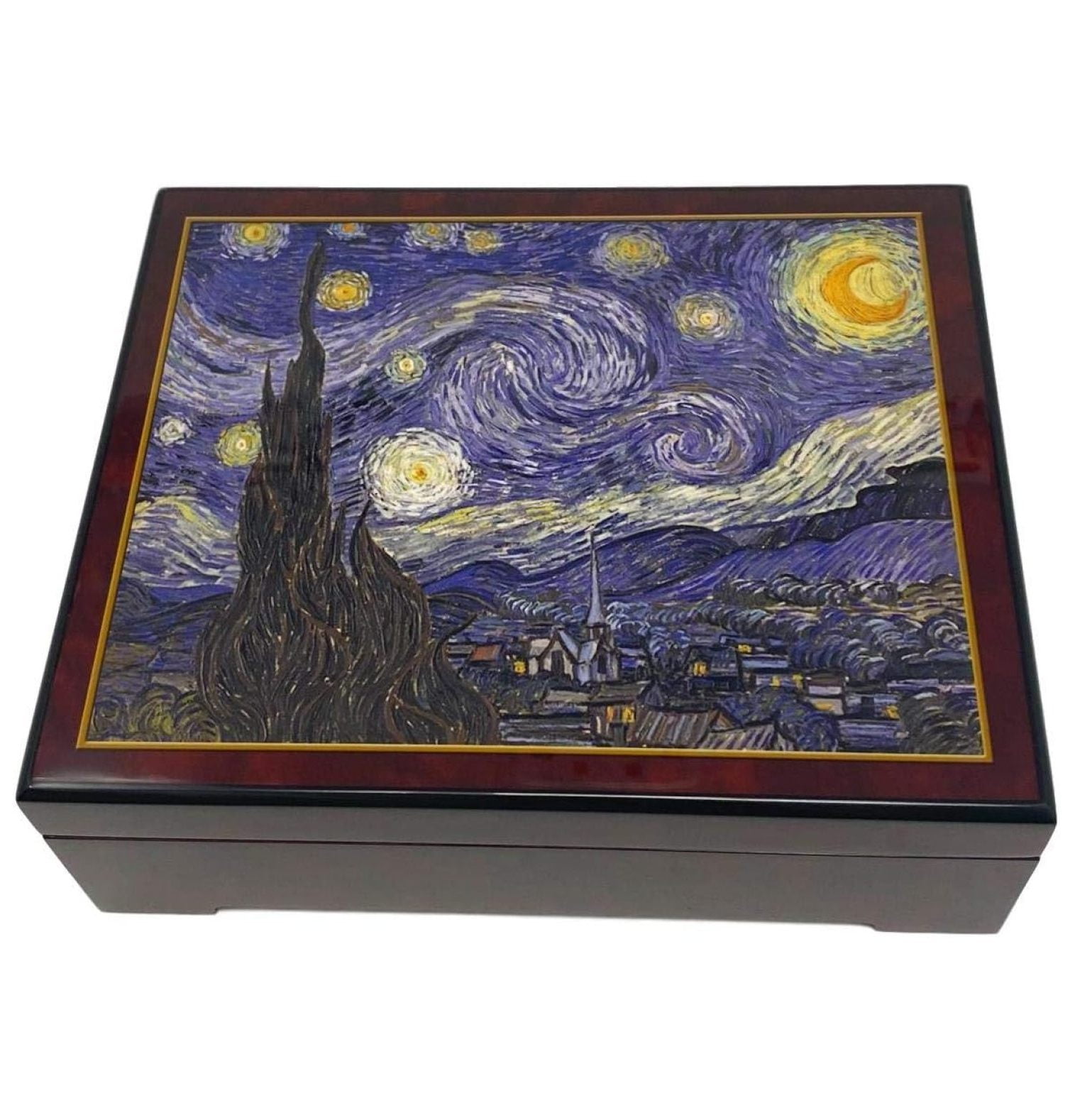 Van Gogh Starry Night Music Box - Walmart.com
