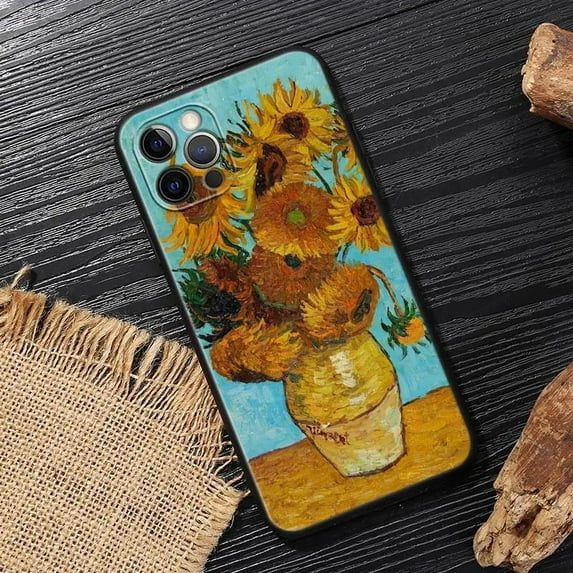 Van Gogh Starry Night Oil Painting Phone Case for iPhone 16 Pro Max ...