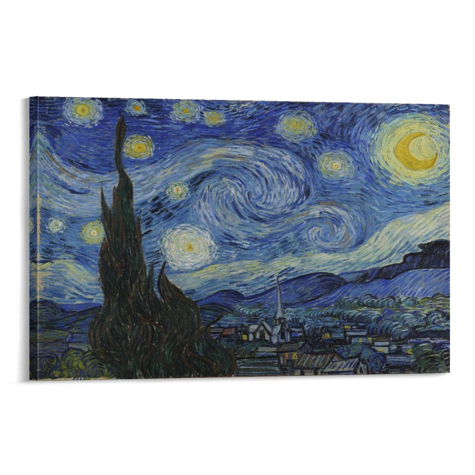 Van Gogh Starry Night Old Master Painting Posters Posters Art Print ...