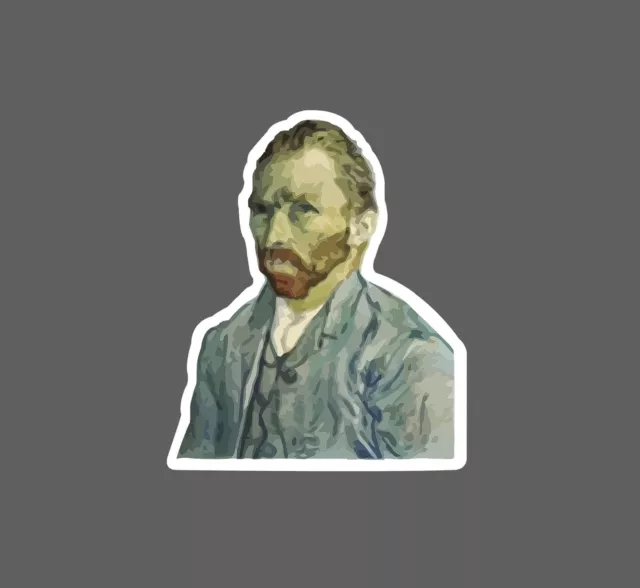 Van Gogh Sticker Artist Waterproof Sticker Phone Decal Water Bottle ...