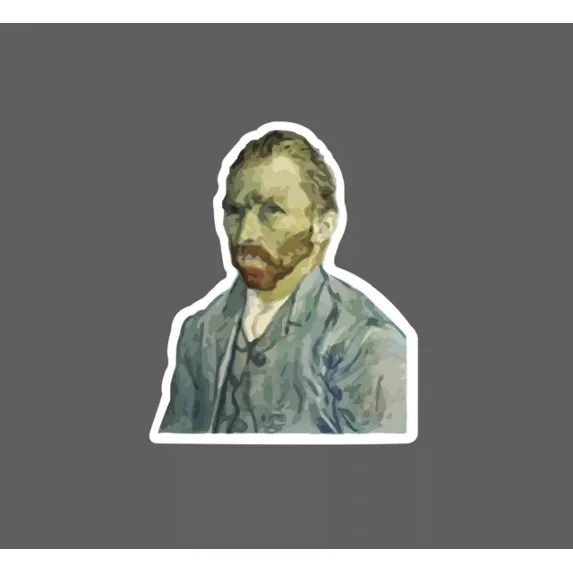 Van Gogh Sticker Artist Waterproof Sticker Phone Decal Water Bottle ...