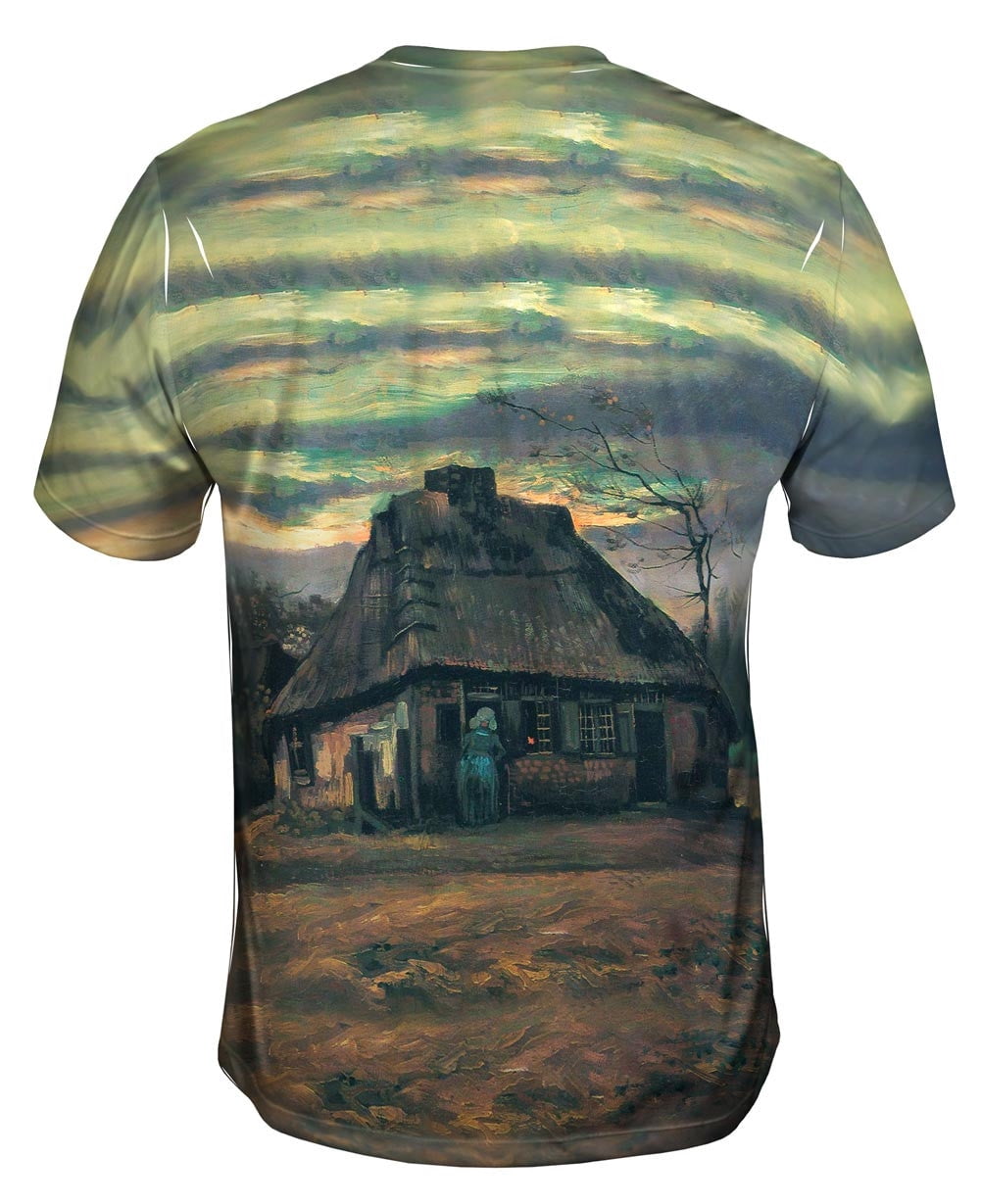 Van Gogh -Straw Hats at Dusk 1885 Mens T-Shirt All Over Print - Walmart.com