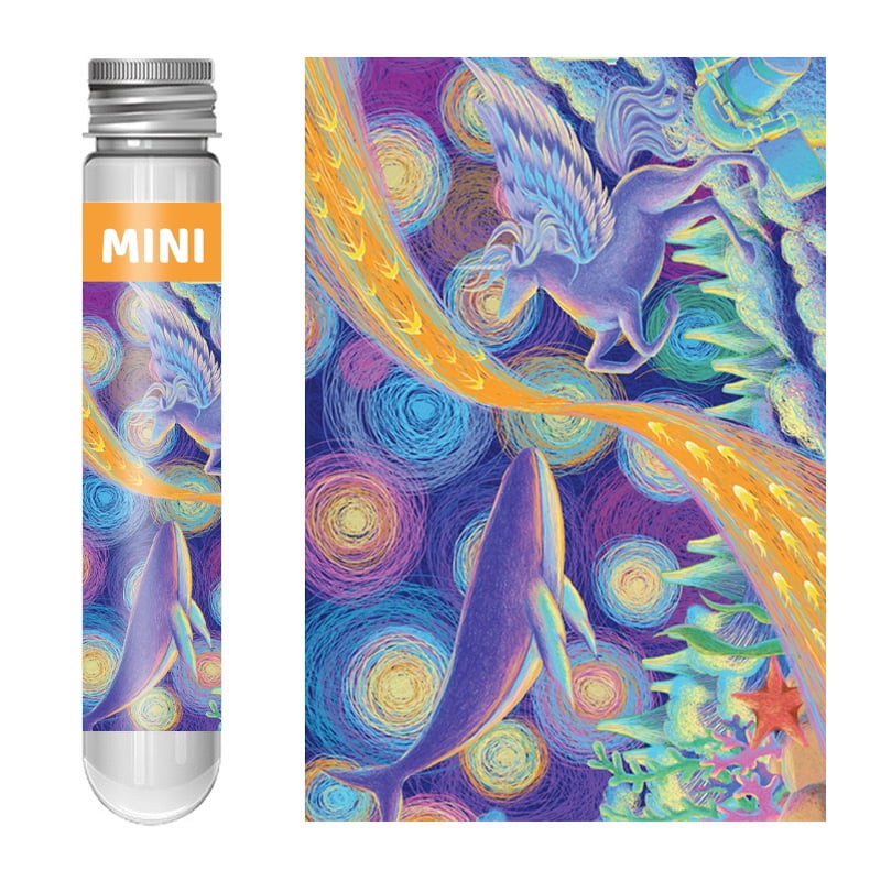 Van Gogh Sunflowers 150 Mini Test Tube Puzzle World Famous Painting ...