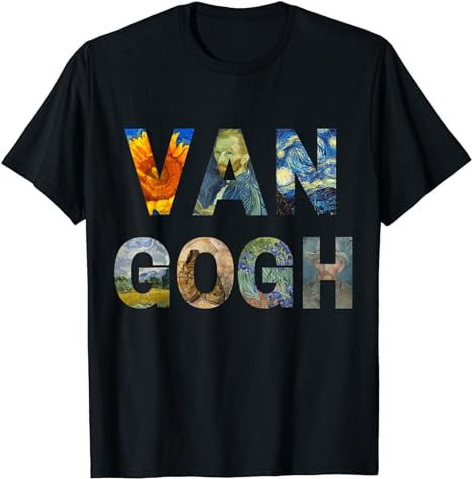 Van Gogh, Tribute to Vincent Van Gogh T-Shirt - Walmart.com