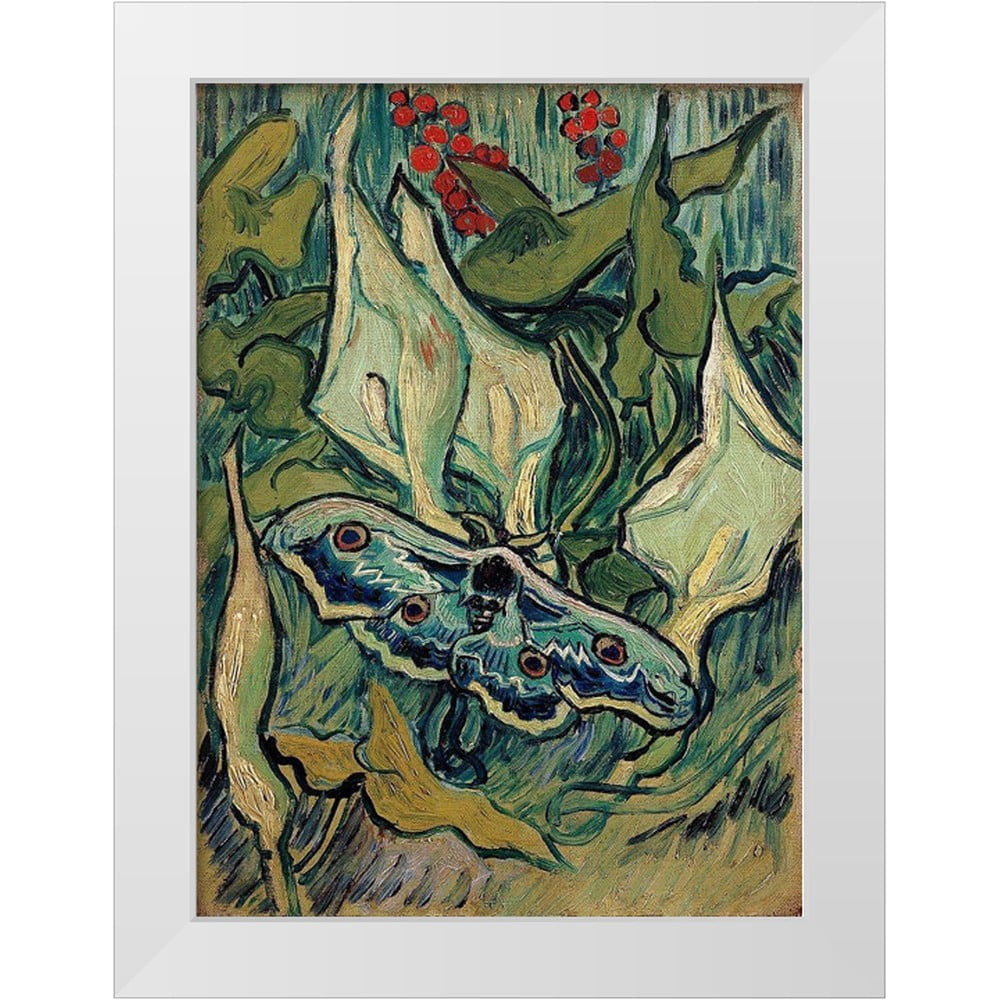 Van Gogh, Vincent 11x14 White Modern Wood Framed Museum Art Print ...