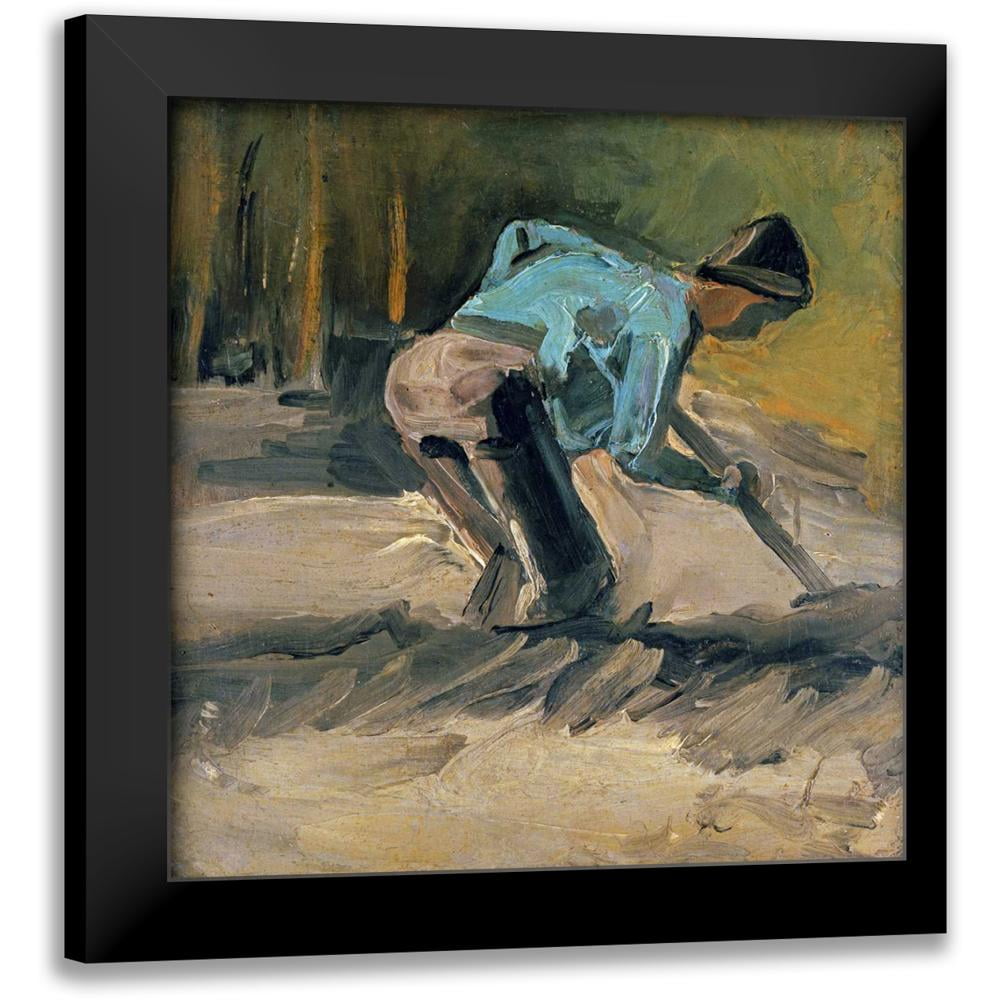 Van Gogh, Vincent 12x12 Black Modern Framed Museum Art Print Titled ...