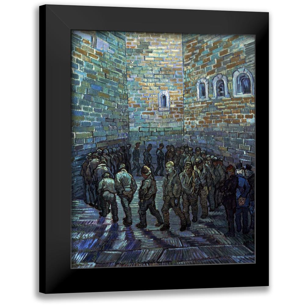 Van Gogh, Vincent 12x14 Black Modern Framed Museum Art Print Titled ...